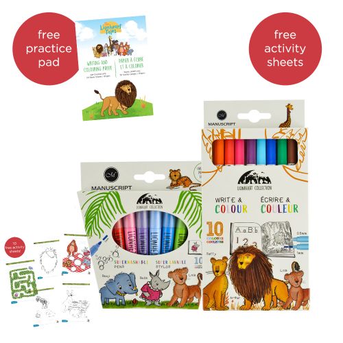 The Lionheart Tales Colouring & Writing Activity Pack